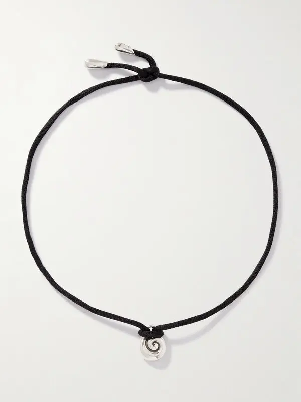 SOPHIE BUHAI Nautilus Necklace - Black