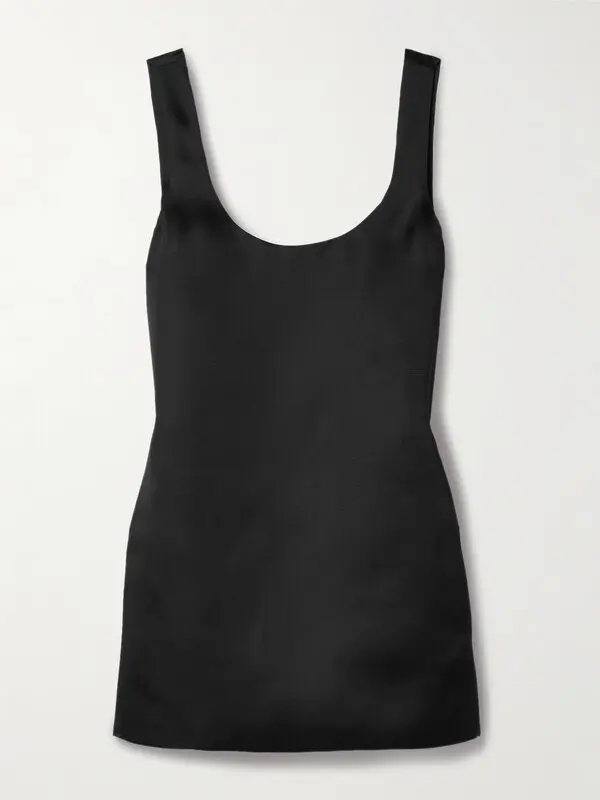 Khaite Pranta Silk-gazar Mini Dress