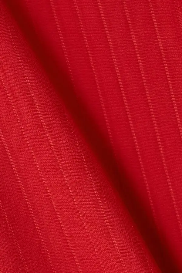 THE ROW Sienna Striped Crepe Shirt
