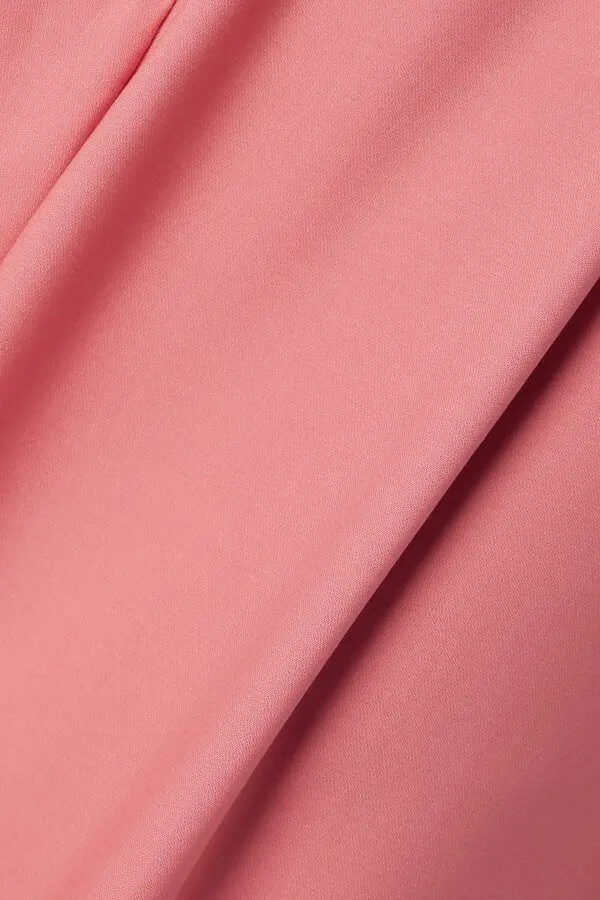 Another Tomorrow Pleated Wool Wide-leg Trousers