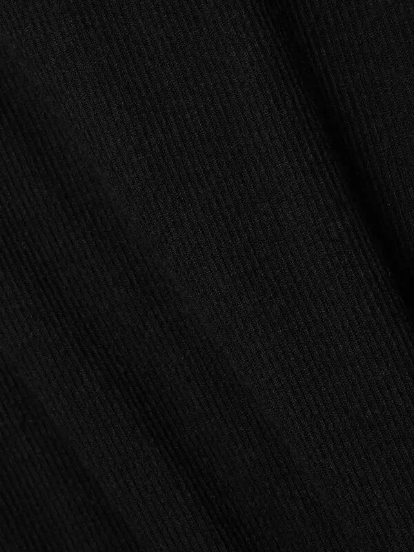 Khaite Leesal Jersey Midi Dress - Black