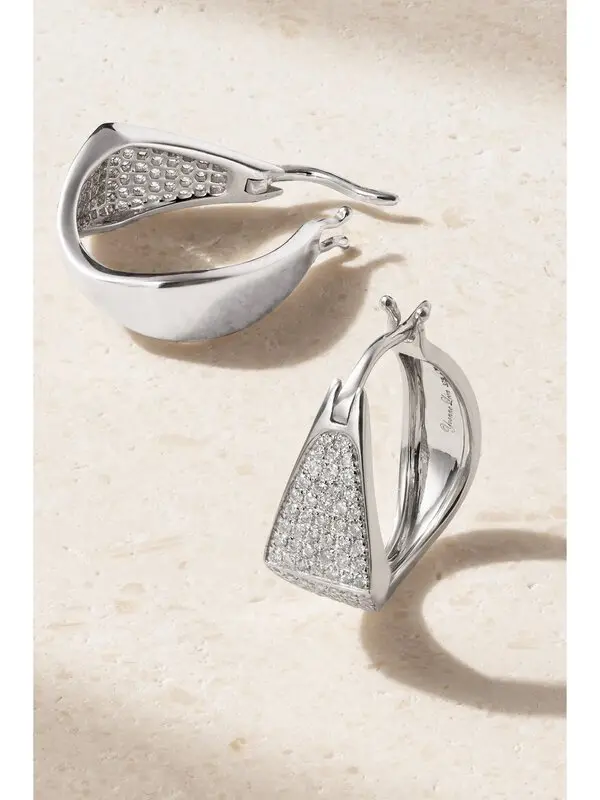 Yvonne Léon Diva 9-karat Diamond Earrings