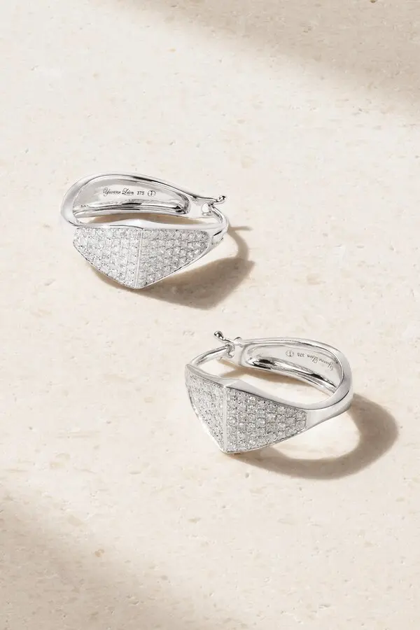 Yvonne Léon Diva 9-karat Diamond Earrings
