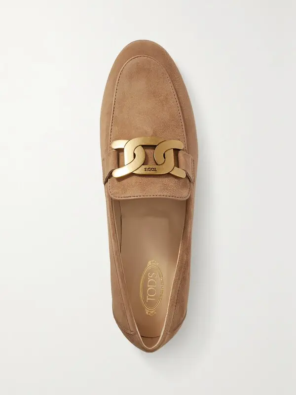 TOD'S Kate Embellished Loafers
