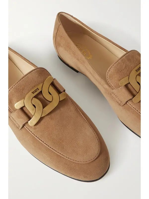 TOD'S Kate Embellished Loafers