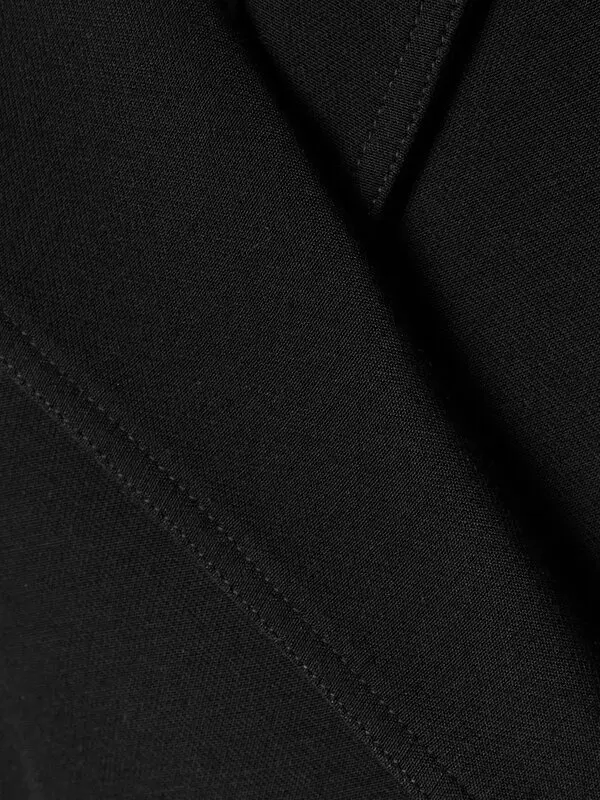 Khaite Roth Belted Grain De Poudre Coat