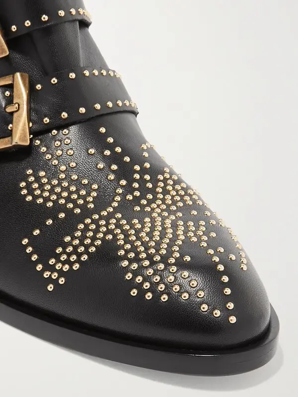 Chloé Susanna Leather Ankle Boots