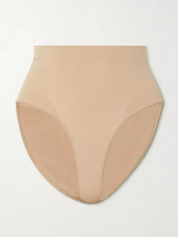SKIMS Seamless Sculpt Sculpting Mid Waist Briefs - Neutrals