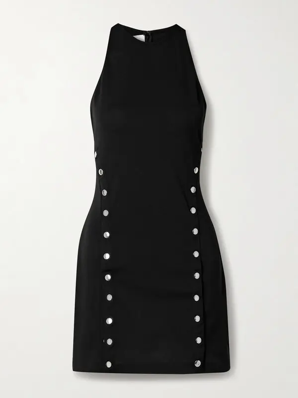 FLEUR DU MAL Stretch-jersey Mini Dress