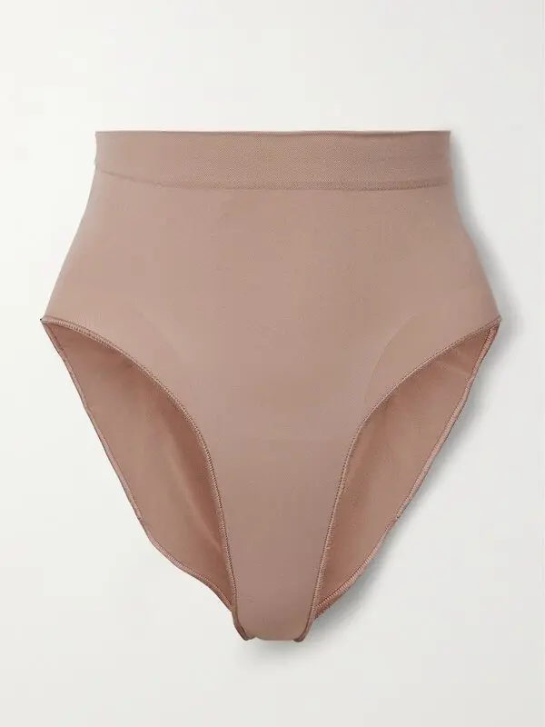 SKIMS Seamless Sculpt Mid Waist Brief - Neutrals