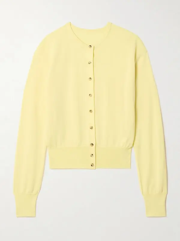 Khaite Jackie Wool-blend Cardigan