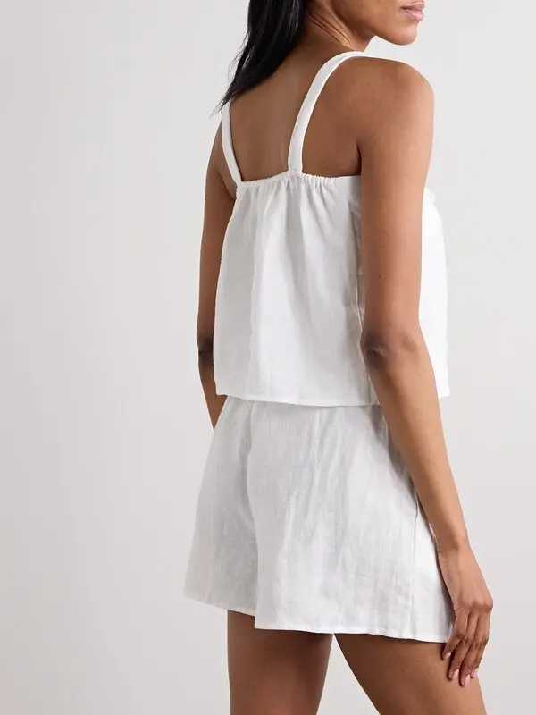 DEIJI STUDIOS Linen Pajama Set