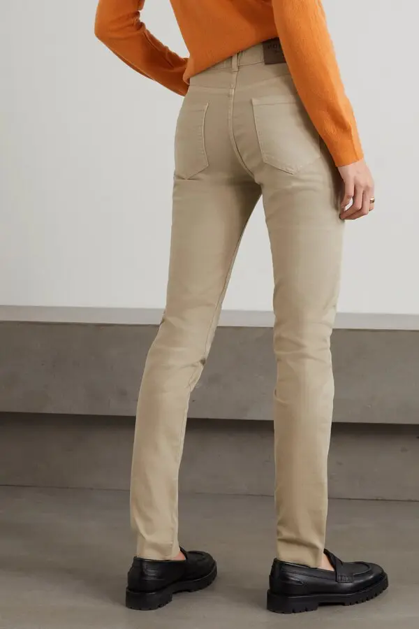 Purdey Mid-rise Slim-leg Jeans
