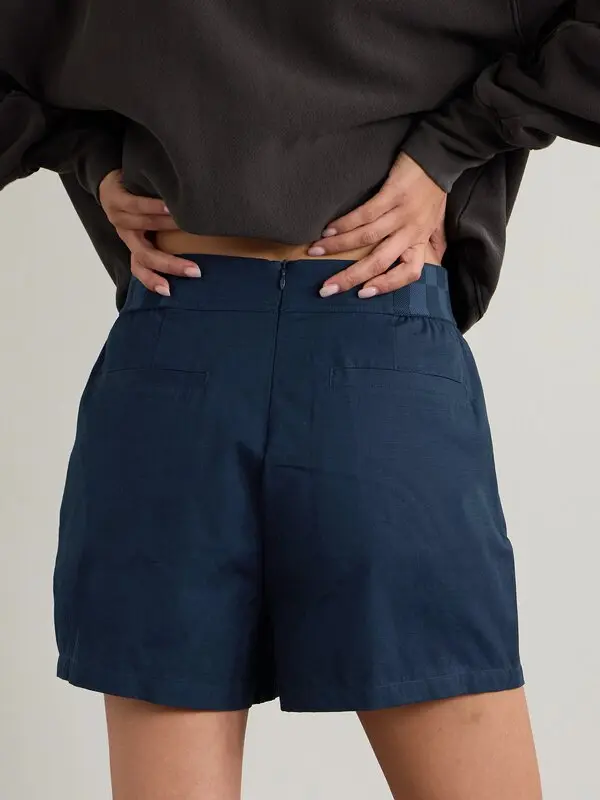 Nike Pleated Cotton-ripstop Shorts