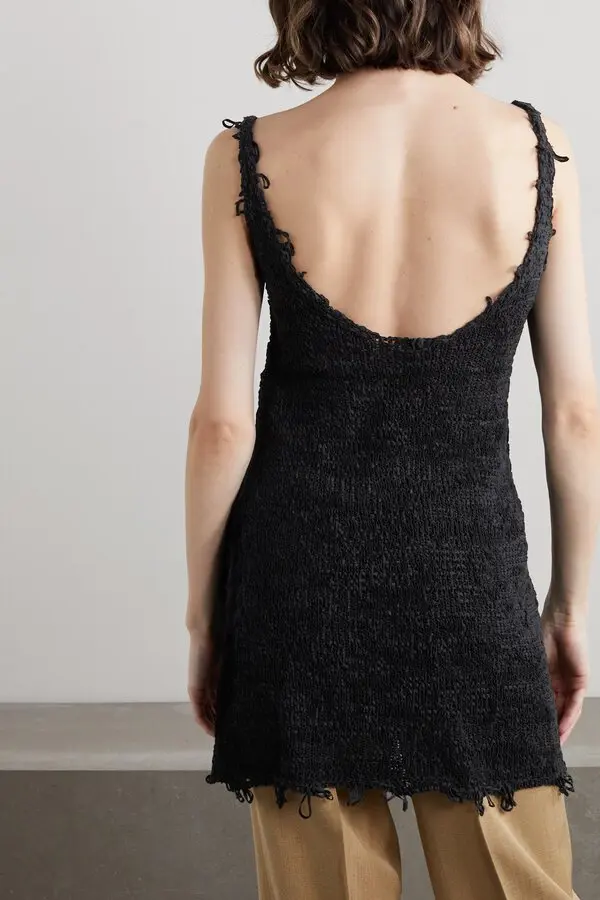 THE ROW Fabiana Distressed Silk Tank