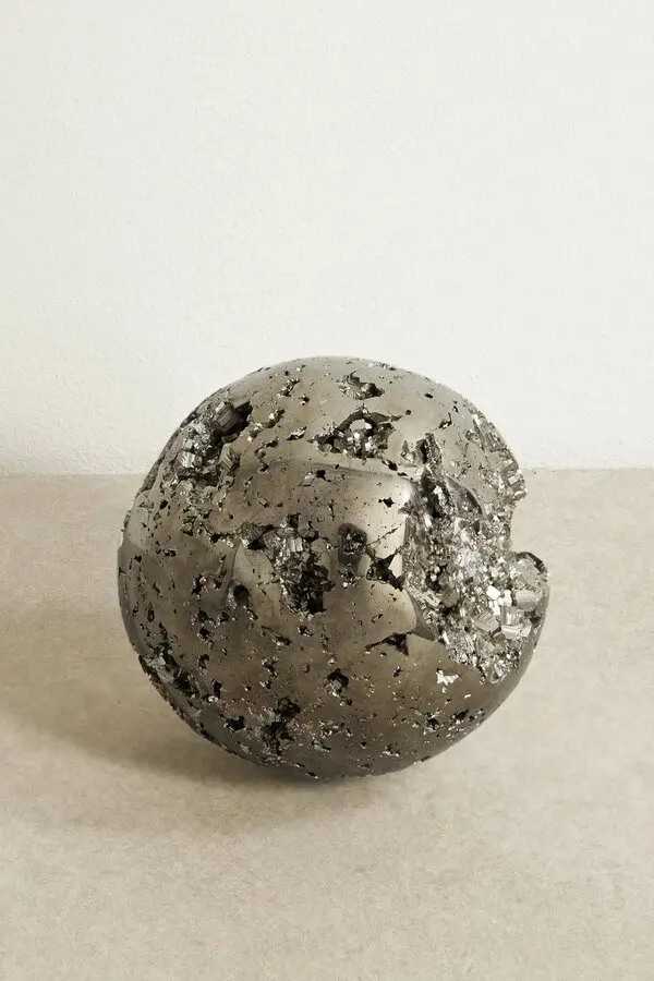 JIA JIA HOME Pyrite Sphere - Gold