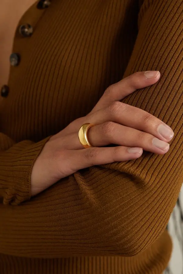 Lié Studio The Anna -plated Ring