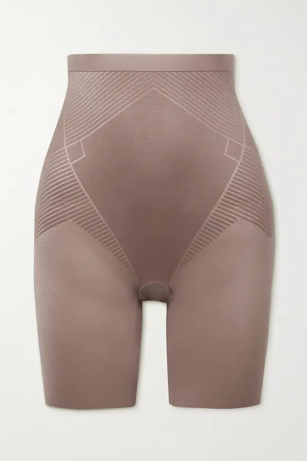 Spanx Thinstincts 2.0 High-rise Shorts - Brown