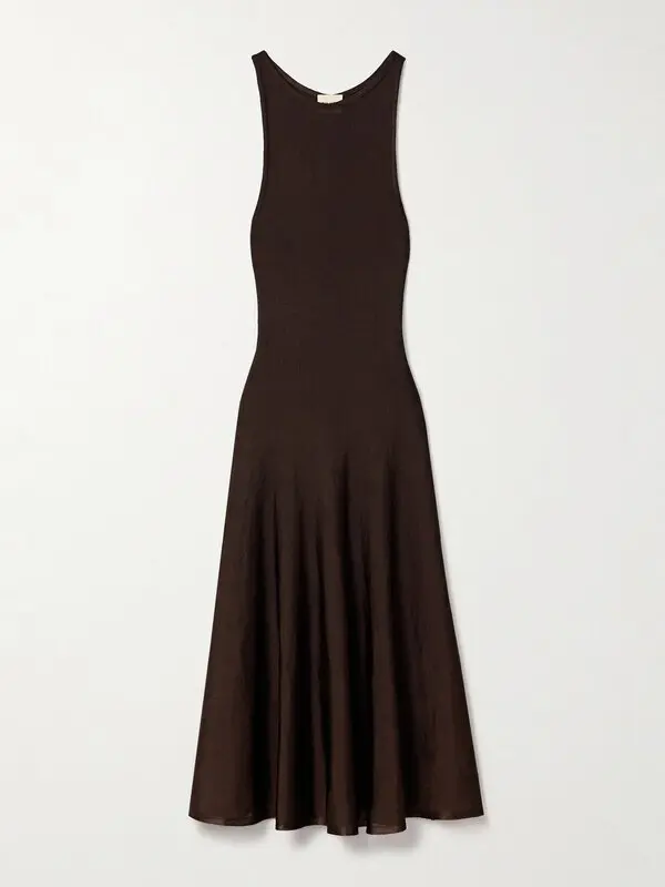 Khaite Hencil Knitted Midi Dress