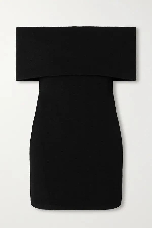 ESSE STUDIOS Omnia Off-the-shoulder Mini Dress