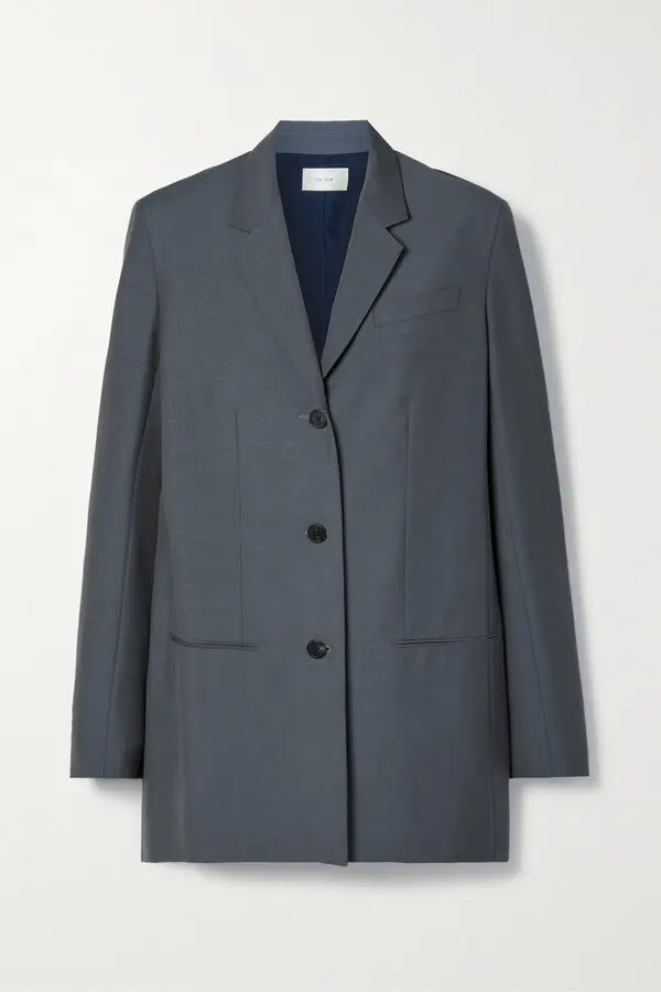 THE ROW Dalia Wool And Mohair-blend Blazer