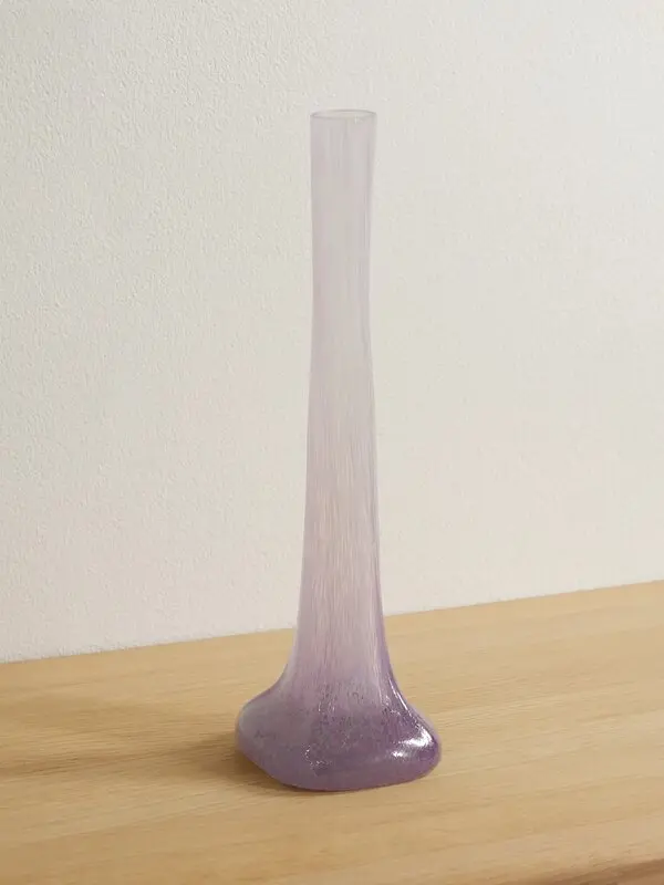 Completedworks Glass Candlestick - Purple