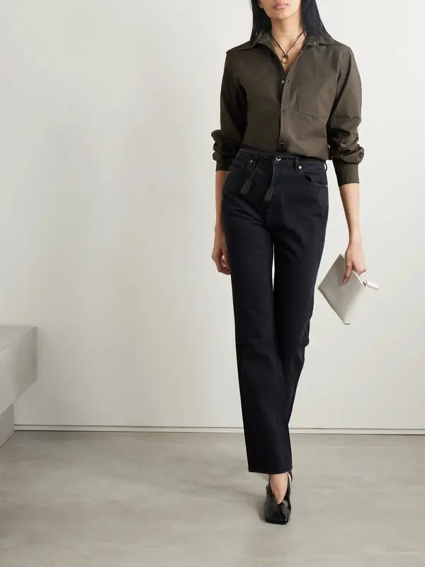 LEMAIRE Cotton-poplin Western Shirt