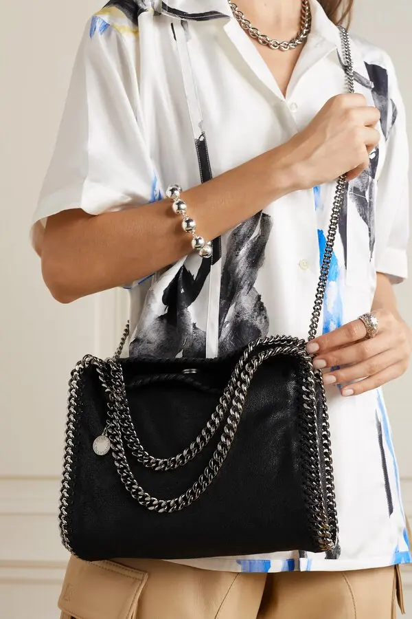 Stella McCartney Falabella Mini Shoulder Bag - Black