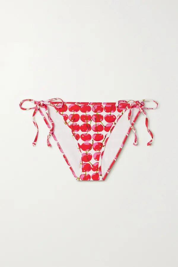 La DoubleJ Printed Bikini Bottom