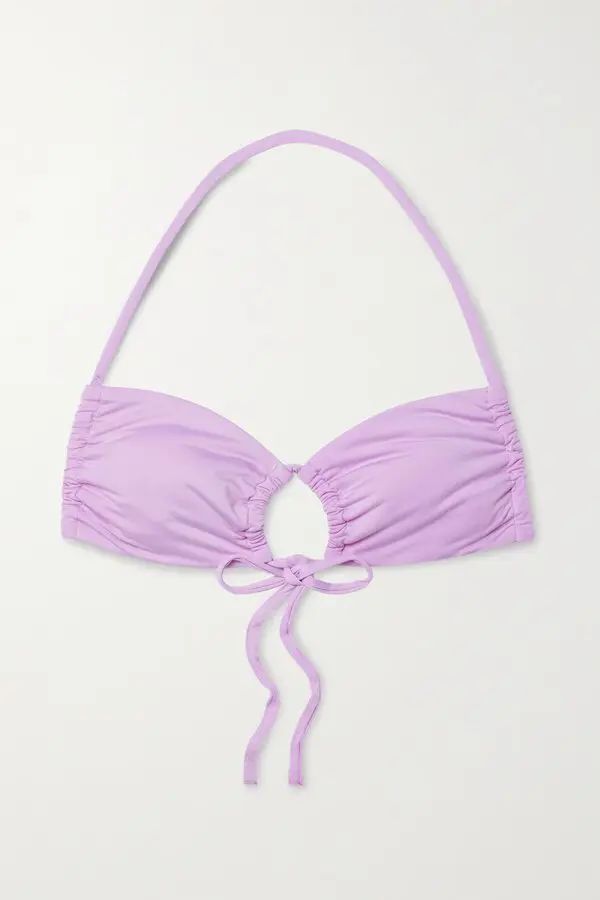 Bondi Born Gia Bikini Top - Purple