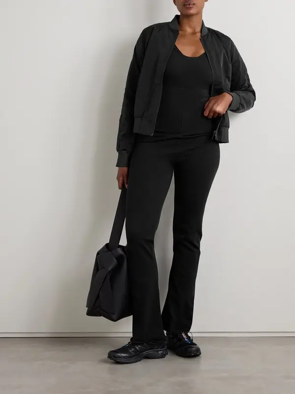 Nike Stretch-jersey Flared Leggings