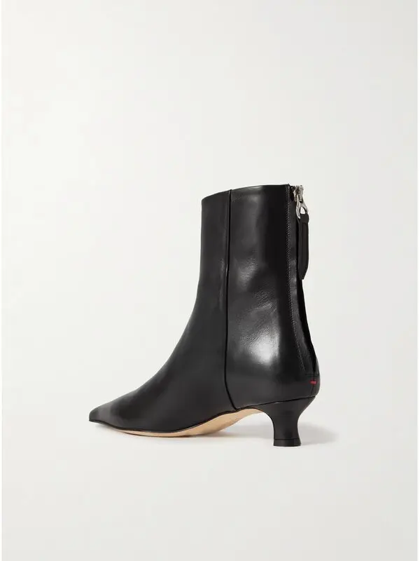 AeydĒ Zoe Leather Ankle Boots