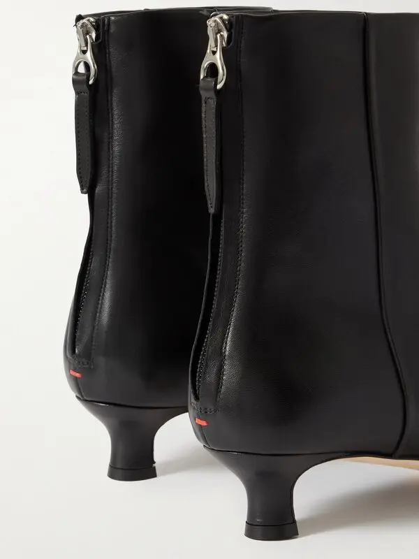 AeydĒ Zoe Leather Ankle Boots