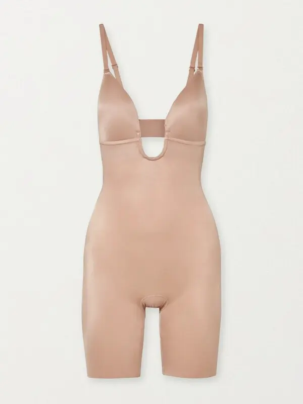 Spanx Spanxshape™ Suit Your Fancy Plunge Bodysuit - Neutrals