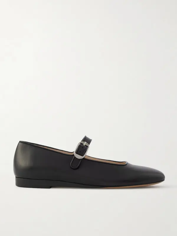 Le Monde Beryl Leather Mary Jane Ballet Flats