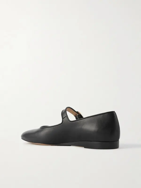 Le Monde Beryl Leather Mary Jane Ballet Flats
