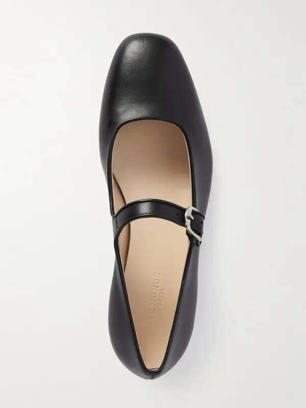 Le Monde Beryl Leather Mary Jane Ballet Flats