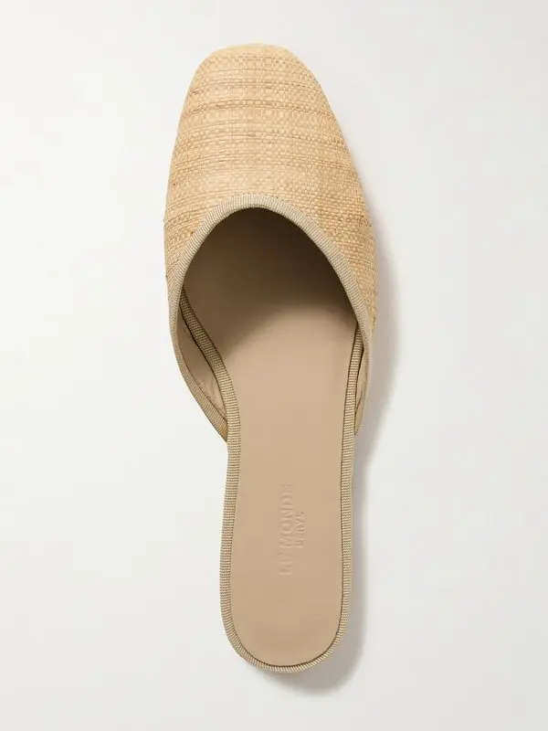 Le Monde Beryl Regency Raffia Mules