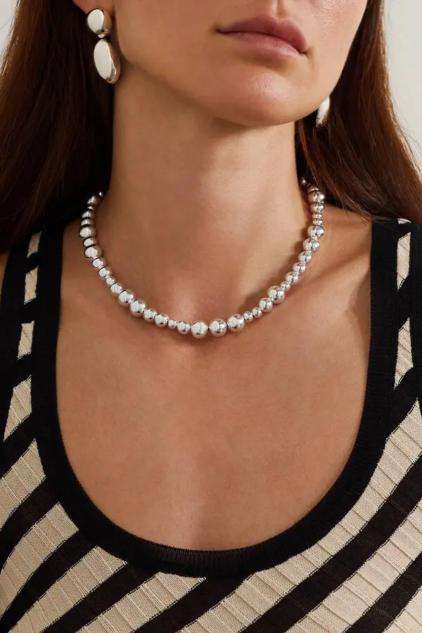 LIÉ STUDIO The Elly -plated Beaded Necklace