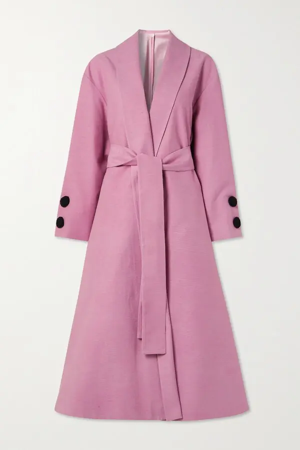 THE ROW Gina Silk Coat