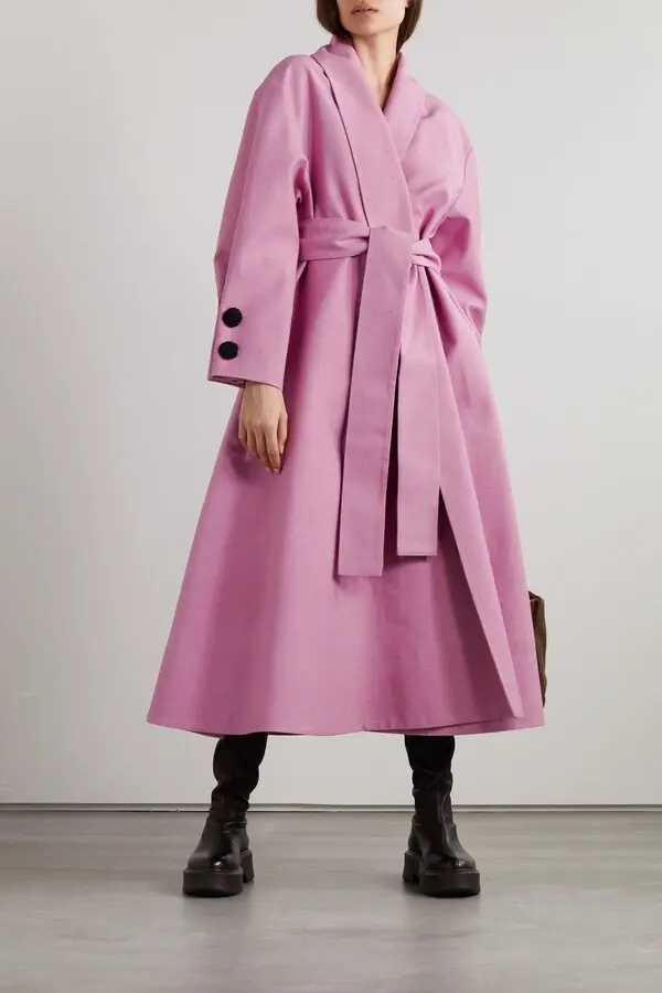 THE ROW Gina Silk Coat