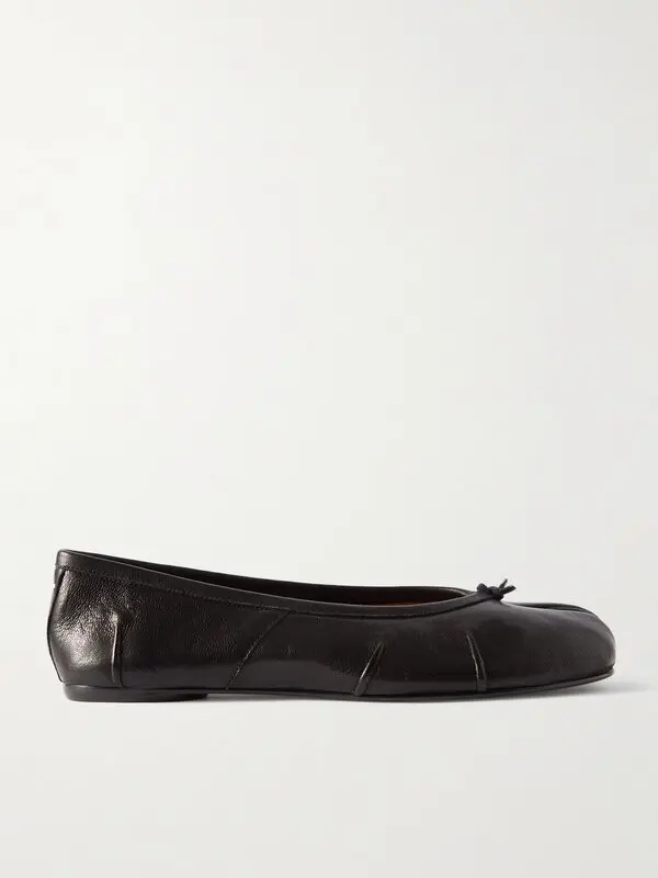 MAISON MARGIELA Tabi Split-toe Leather Ballet Flats