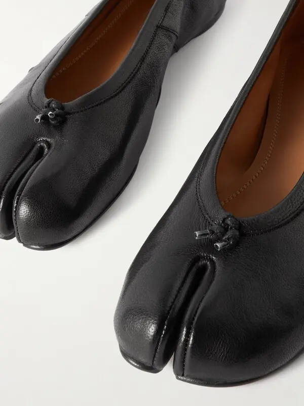 MAISON MARGIELA Tabi Split-toe Leather Ballet Flats