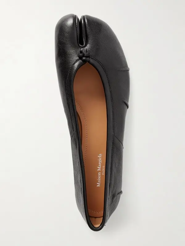 MAISON MARGIELA Tabi Split-toe Leather Ballet Flats