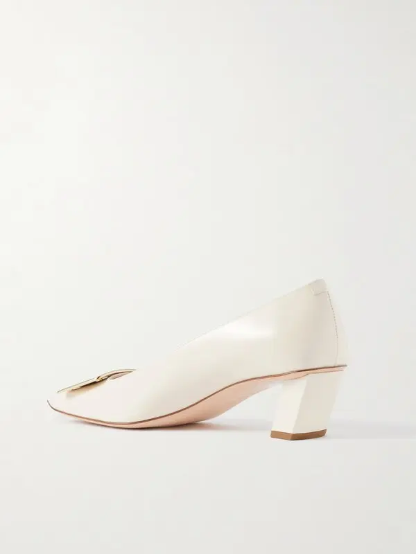 ROGER VIVIER Belle Vivier 45 Patent-leather Pumps