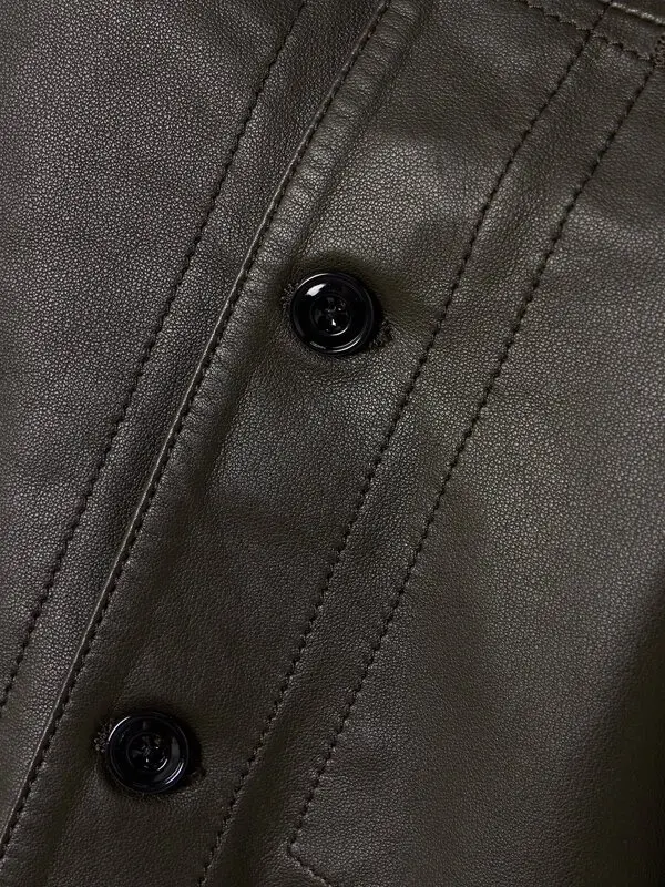 LEMAIRE Leather Jacket