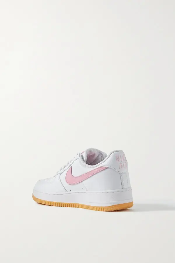 Nike Force 1 Low Retro Leather Sneakers - White