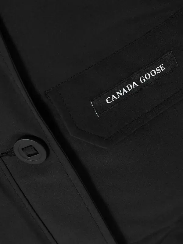 Canada Goose Chilliwack Hooded Down Bomber Jacket - Black