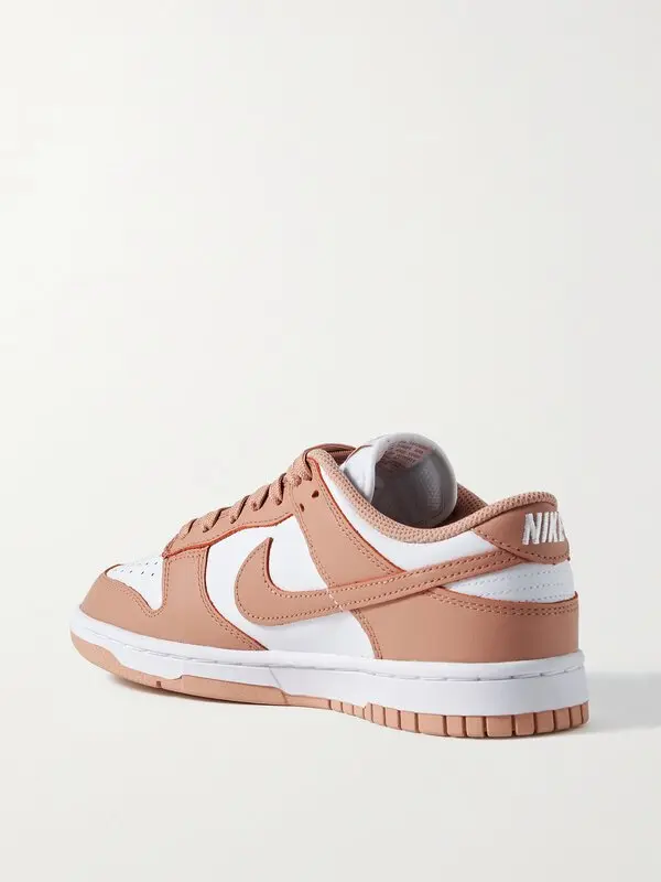 Nike Dunk Low Leather Sneakers - Pink