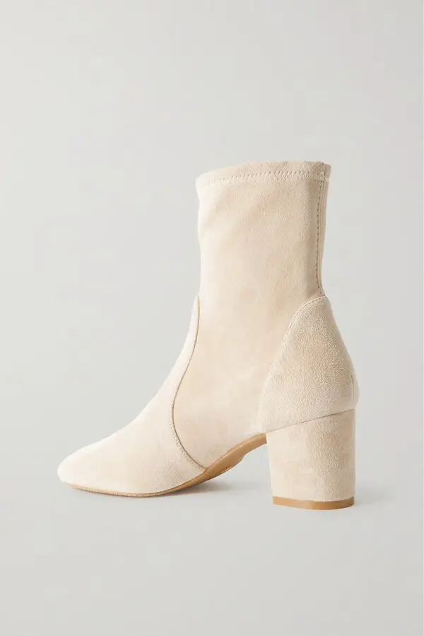 STUART WEITZMAN Yuliana Suede Sock Boots